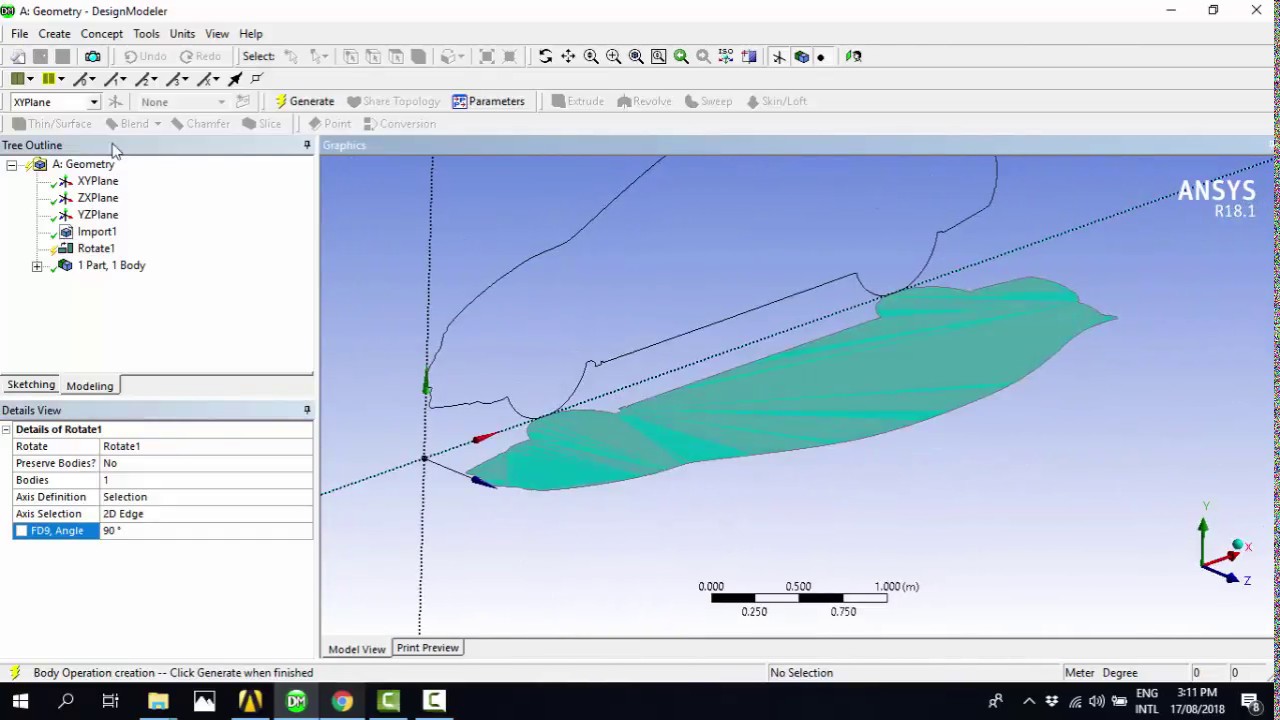 2D car | CFD volume extraction | Ansys | Design modeller - YouTube