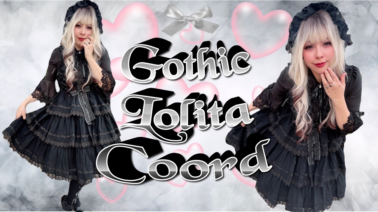 EGL Gothic Lolita outfit Of The Day 🖤🎀 - YouTube