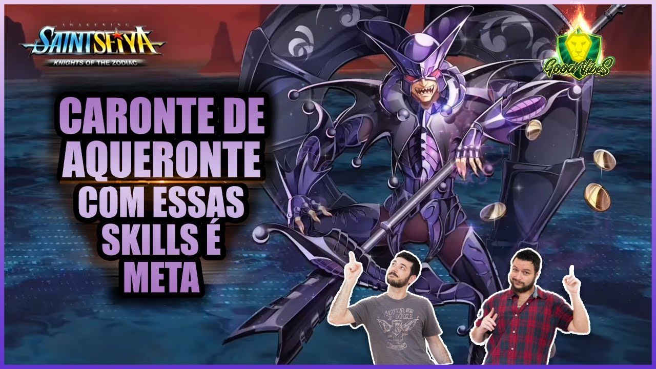 O que PODEMOS ESPERAR das SKILLS do CARONTE de AQUERONTE? Saint Seiya ...