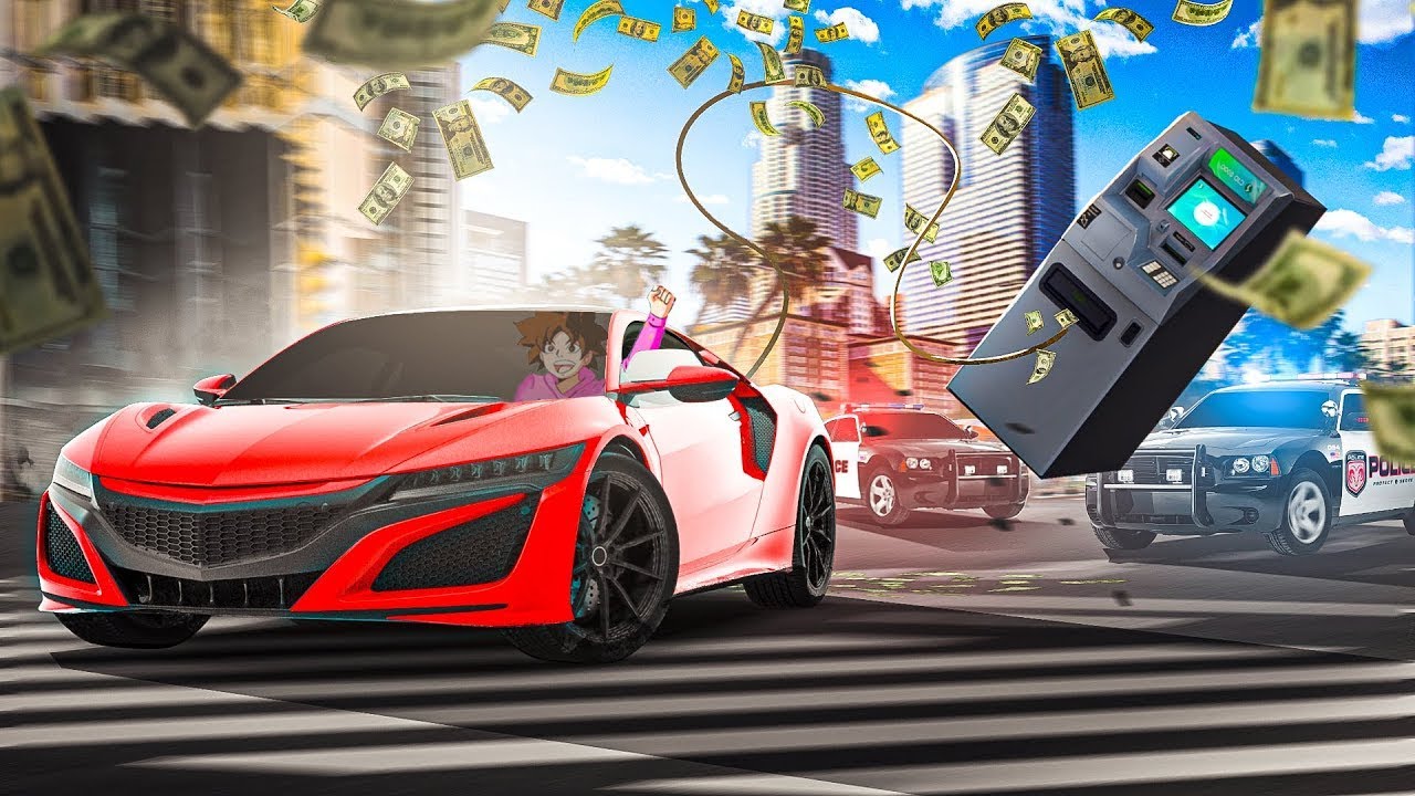 Robbing ATMS in GTA 5 RP! - YouTube