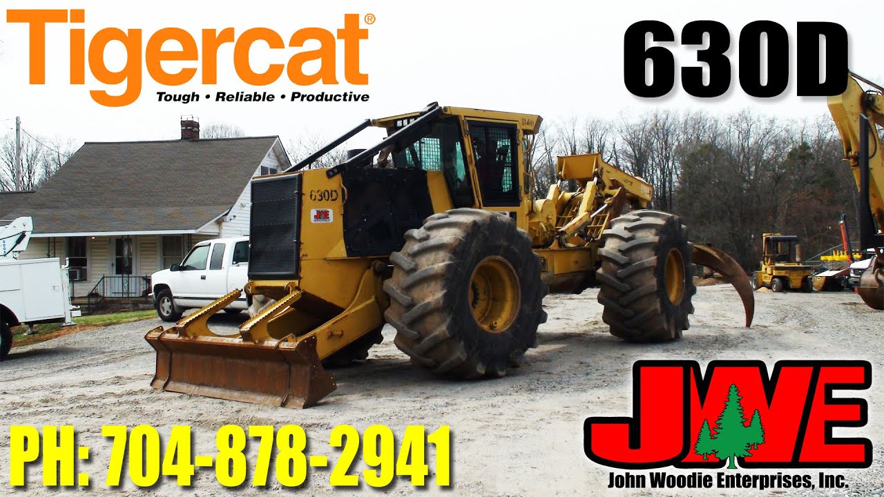 2011 Tigercat 630D Skidder Offered By: John Woodie Enterprises, Inc ...
