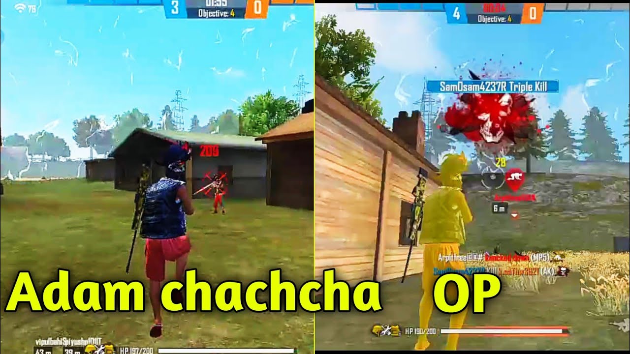 DJ Adam play garena free fire game play|SamOsam4237R - YouTube