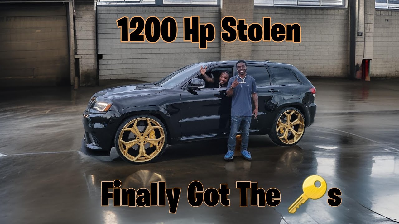 Driving A Stolen TrackHawk For 24 Hours! - YouTube
