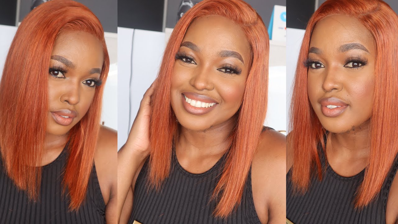 *Easy Install* Copper Red Bob Wig for Summer| Alipearl Hair - YouTube
