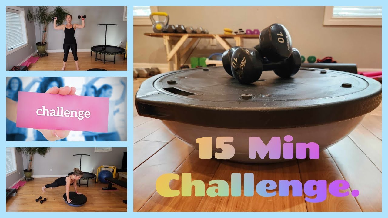 15 Minute Strength & Plank Challenge for Beginners | Easy & Effective ...