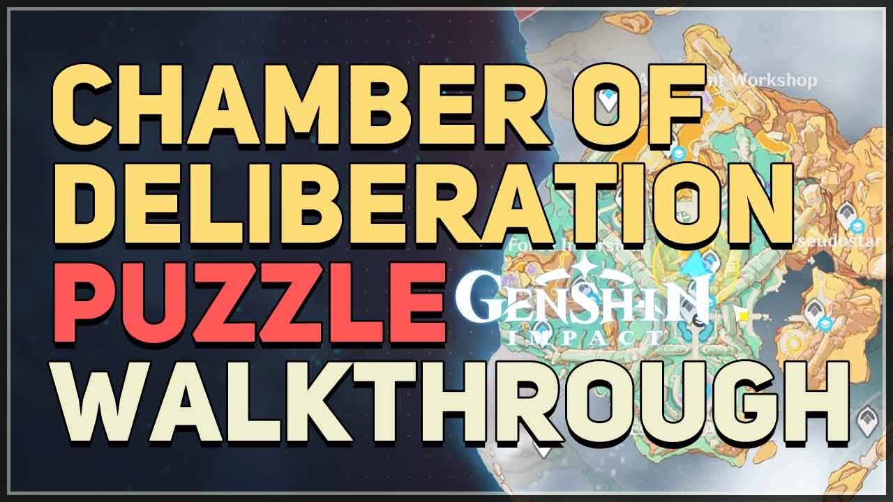 Chamber of Deliberation Puzzle Genshin Impact - YouTube