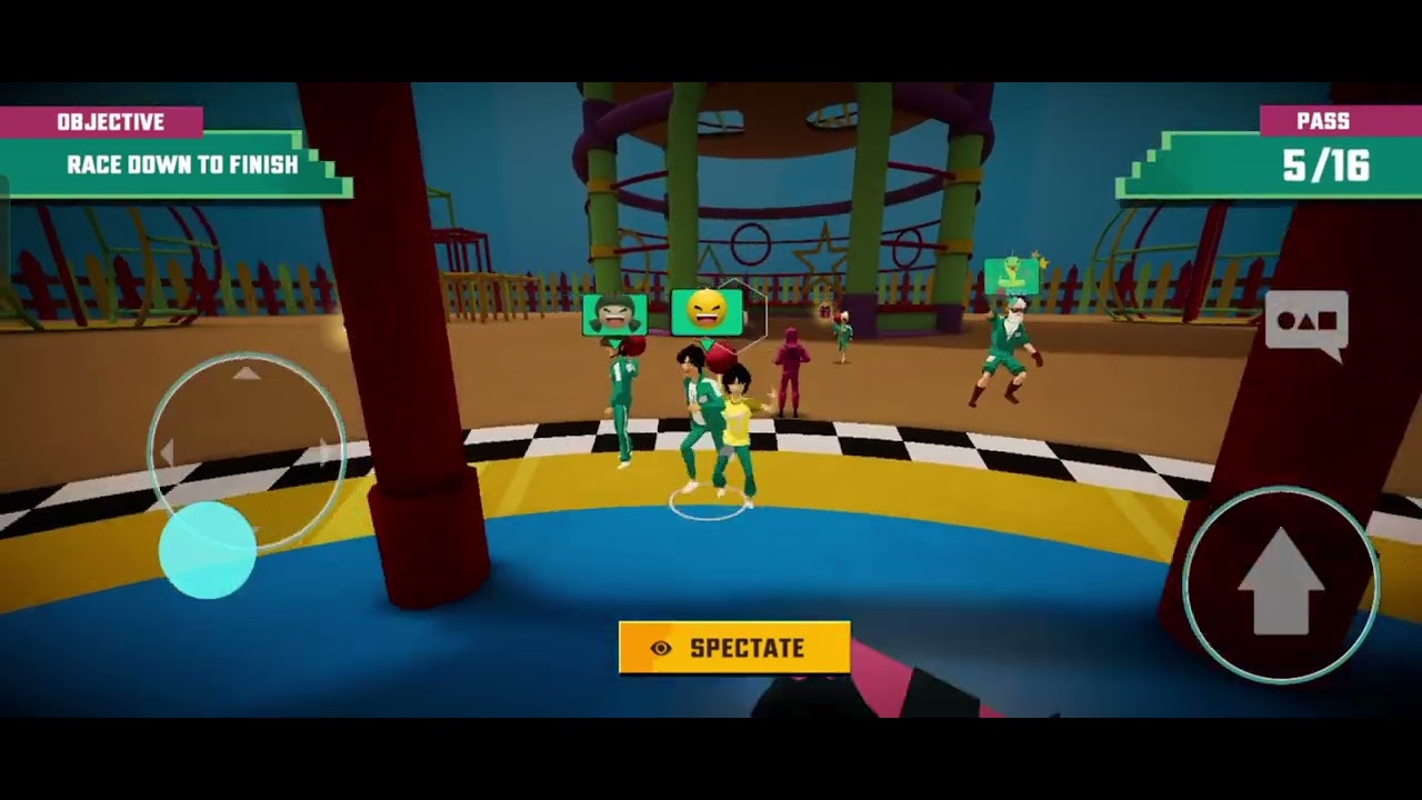 Squid Game Most Difficult Leve || one mistake and eliminate player ...