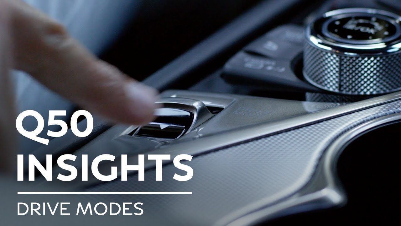 2019 INFINITI Q50 INSIGHTS: Drive Modes - YouTube