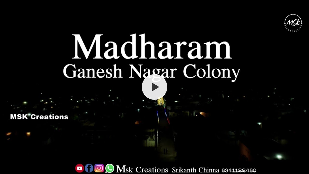Madharam,Ganesh Nagar Durgamatha Pooja 2022.Msk Creations Srikanth ...