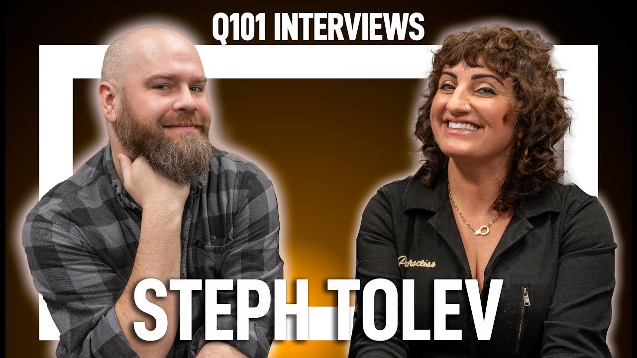 Q101 Interviews comedian Steph Tolev - YouTube