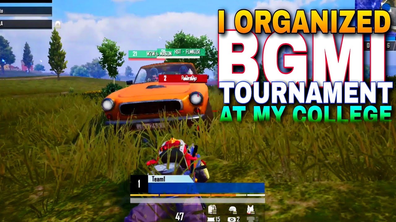 I Organized BGMI Tournament In My College 😎🔥 - YouTube