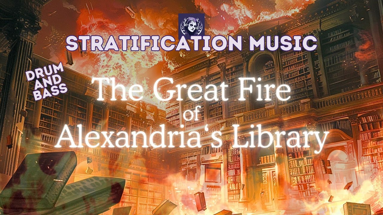The Great Fire of Alexandria's Library #drumandbass - YouTube