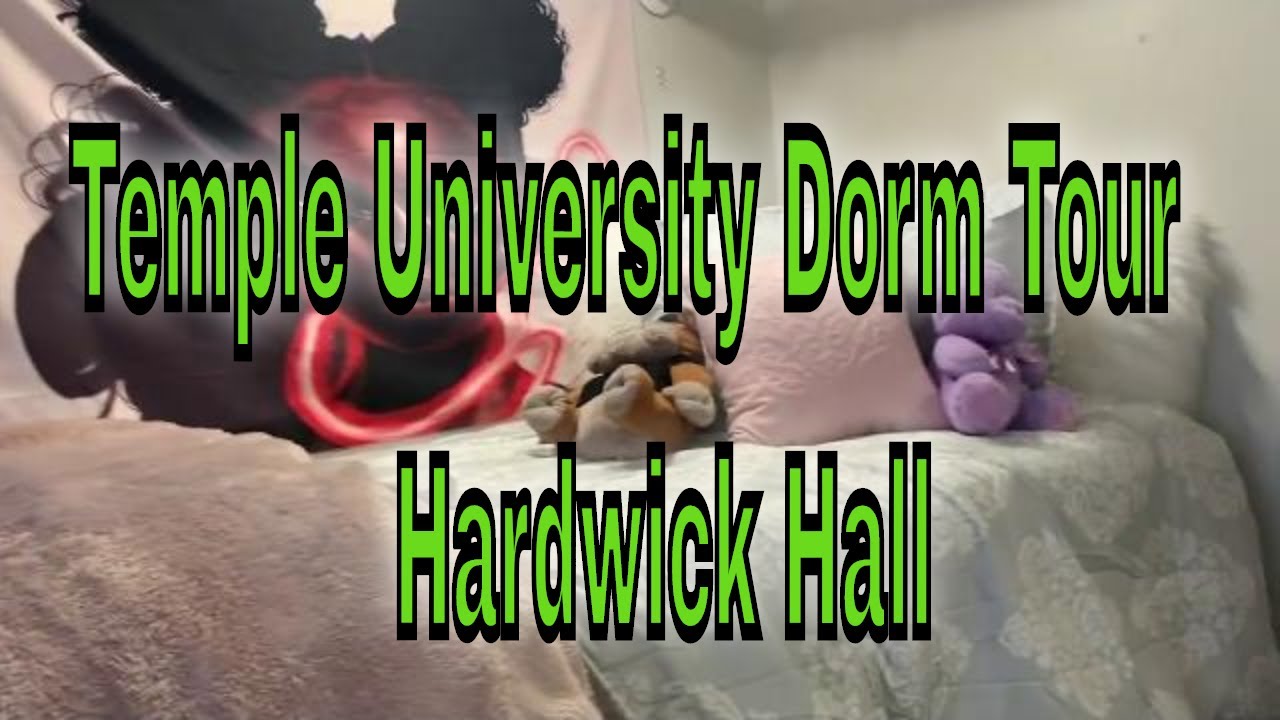 MY DORM TOUR (TEMPLE UNIVERSITY; HARDWICK HALL) 💓💓 - YouTube