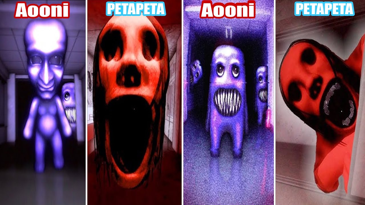 AOONI Nightmare and PETAPETA: All the Horror & Scary Moments - YouTube