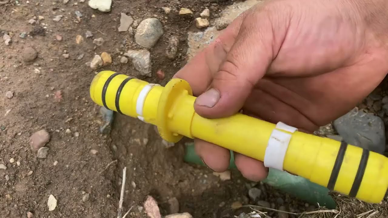 Blazing span coupler easy no digging repair - YouTube