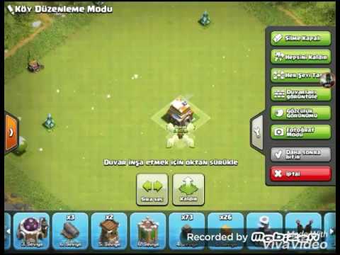 Clash of clans -KB 5 köy düzeni