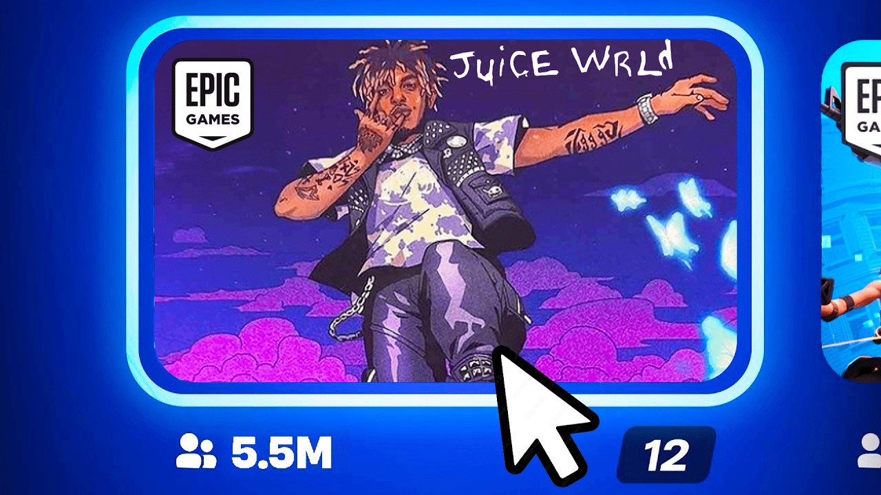 Fortnite Juice WRLD Live Event! - YouTube
