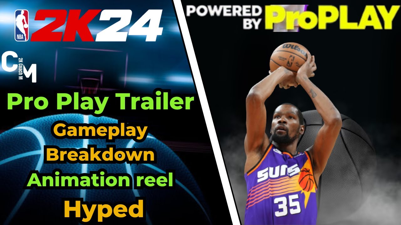 NBA 2K24 Gameplay trailer NBA2k24 Pro Play #nba2k24 - YouTube