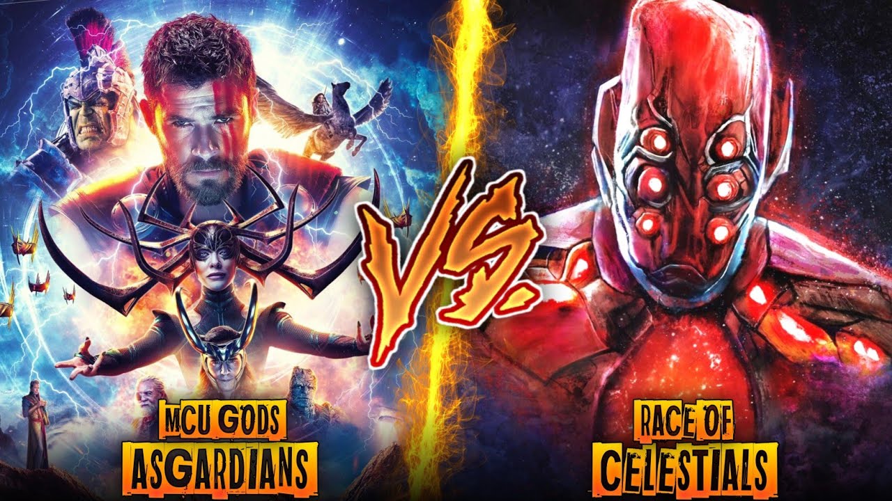 Rune King Thor Vs Celestials / MCU God's Vs Arishem / IN HINDI - YouTube