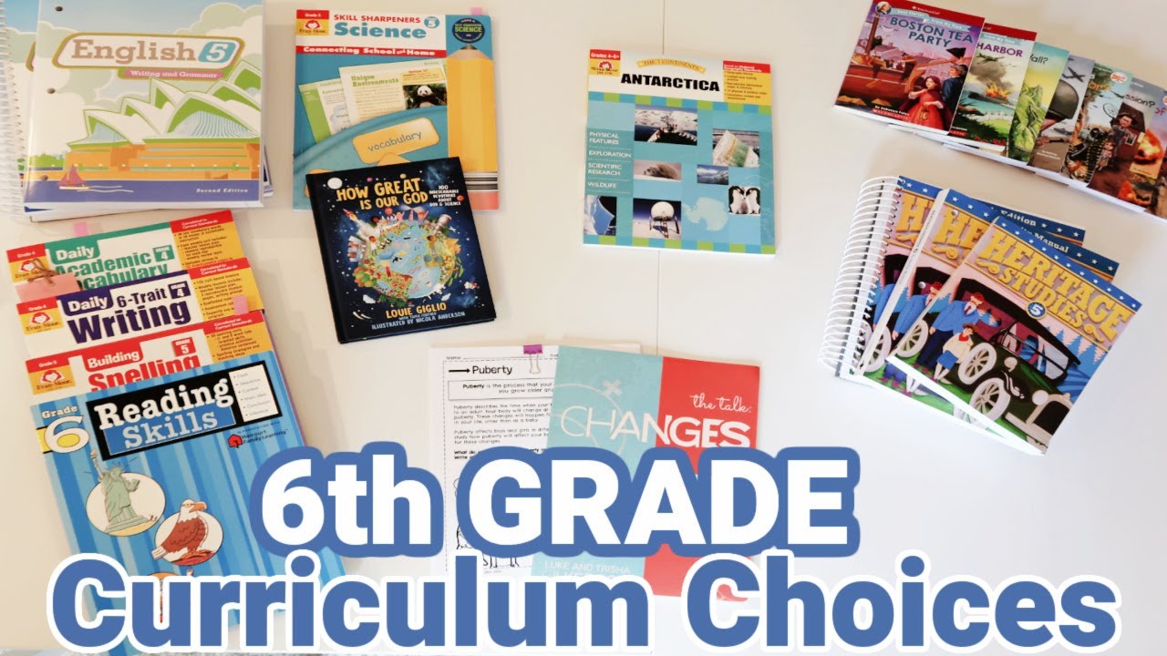6TH GRADE CURRICULUM CHOICES 2021-2022 | BJU PRESS, TEACHING TEXTBOOKS ...