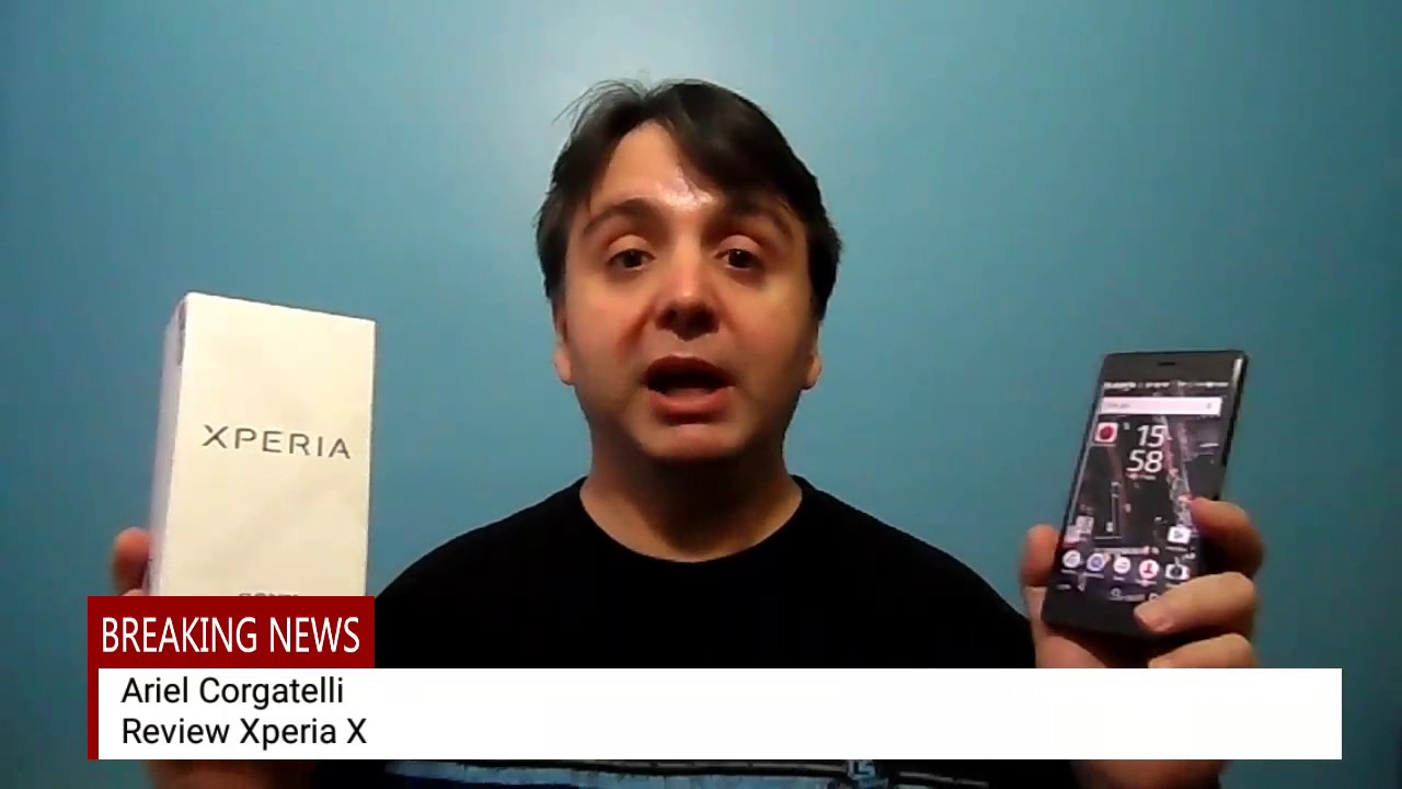 Review y Screencast del Xperia X con Android 7 - YouTube