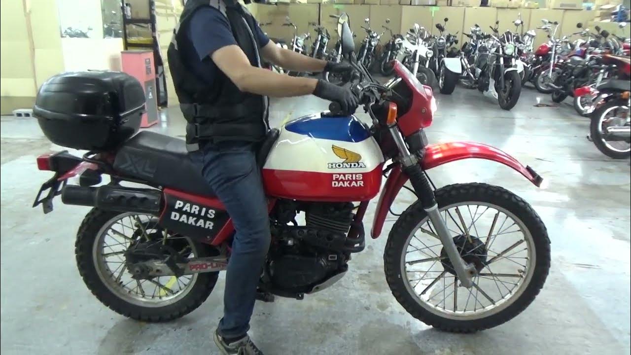 2100009509066 XL250R Paris Dakar - YouTube