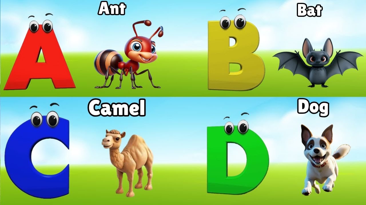 ABC Phonics Song | Animal Song | ABC Song for Toddlers to learn ...