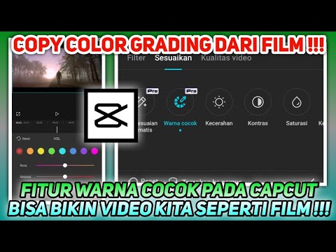 Fitur Terbaru Capcut || Cara Copy Color Grading Dari Film Di Capcut ...