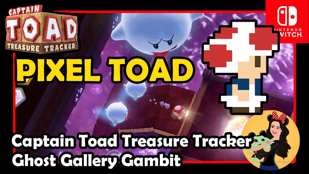 GHOST GALLERY GAMBIT PIXEL TOAD (Episode 3 Level 21 (3-21)) - Captain ...