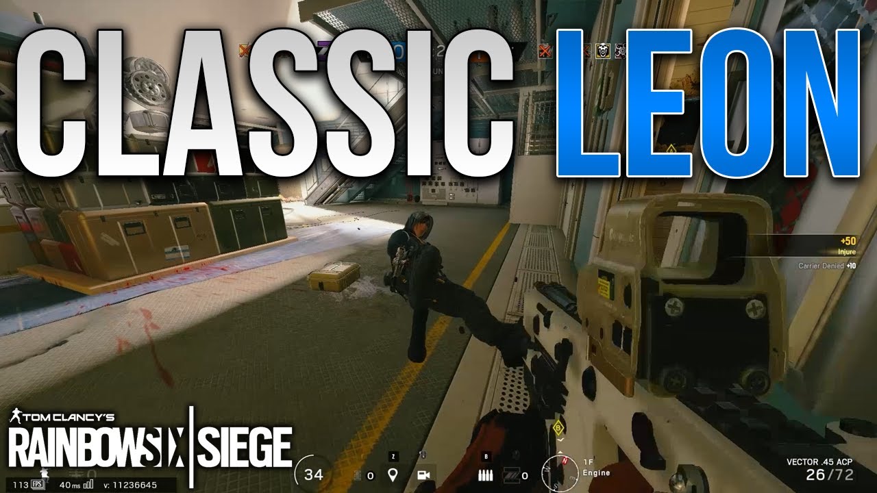 Classic Ol' Leon - Rainbow Six Siege: Operation Health - YouTube