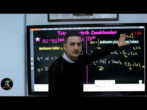 Trigonometri 20(Trigonometrik Denklemlerin Çözümü) I Ali Ahsen Akti