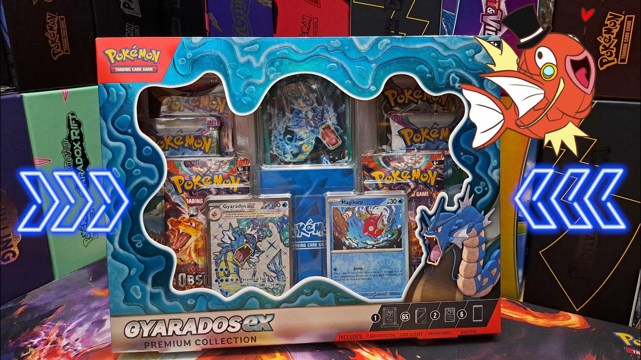 Gyarados Ex Premium BOX - złowimy coś? 🐟🐟🐟🐟🐟 - YouTube