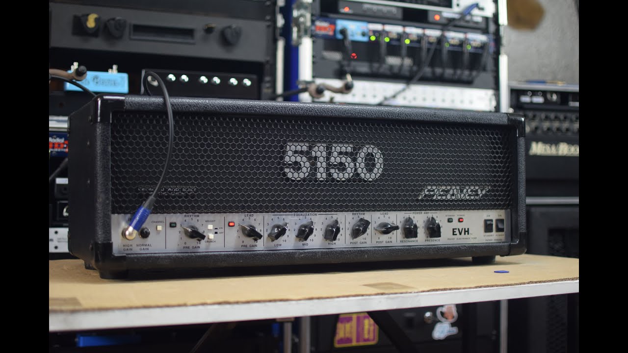 BouGear - Peavey 5150 - Crunch Channel - YouTube