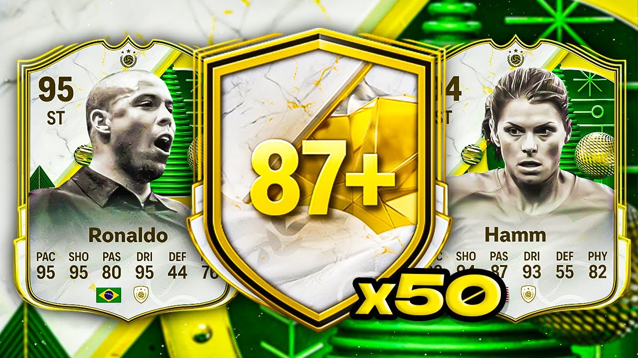 50x 87+ MIXED ICON PLAYER PICKS! 😲 FC 25 Ultimate Team - YouTube