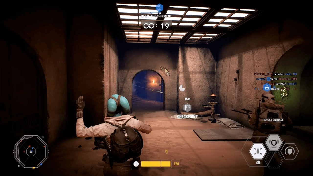 Battlefront 2 Extraction Gameplay - It's Bad to Be an Enforcer (No ...