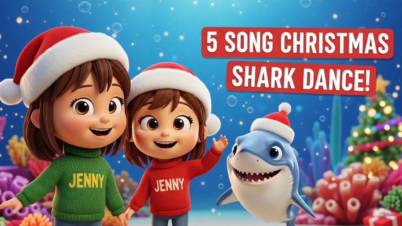 Baby Shark Dance Songs | Santa Meets Baby Sharks Under the Sea! 🎅🦈🎄 ...