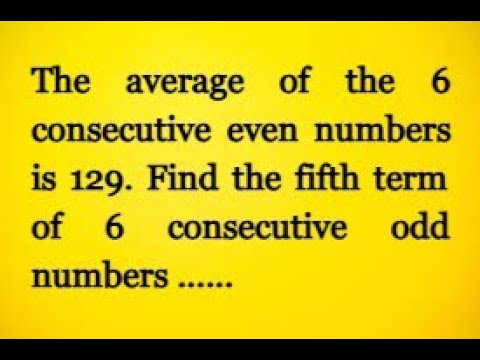 The average of the 6 consecutive even numbers is 129. Find the fifth ...