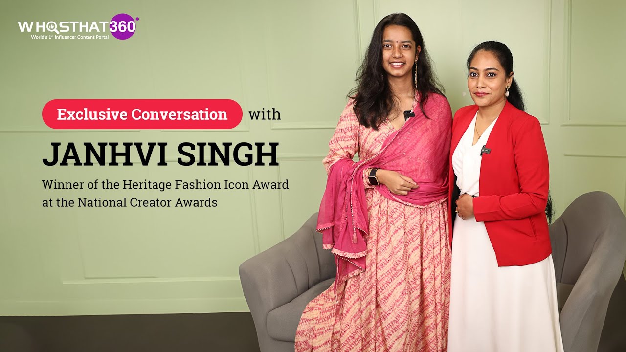Heritage Fashion Icon Award Winner Jahnvi Singh: Exclusive Interview - YouTube