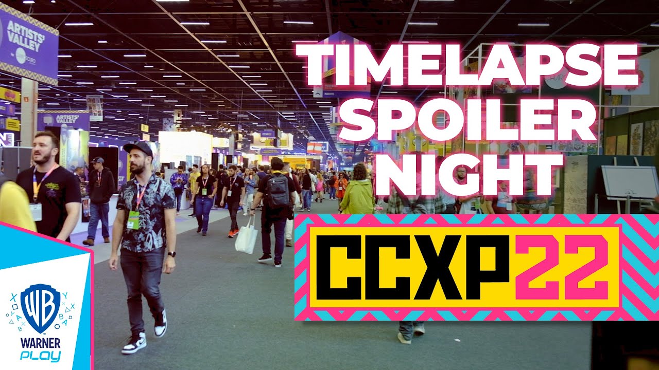 Timelapse Spoiler Night - CCXP 2022 - YouTube
