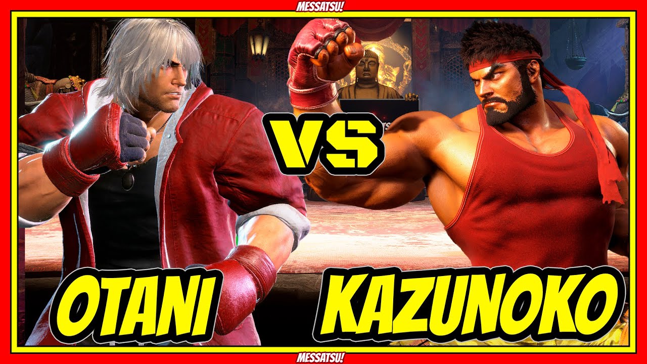 SF6 Kazunoko (Ryu) VS Otani (Ken)💥Messatsu💥 - YouTube