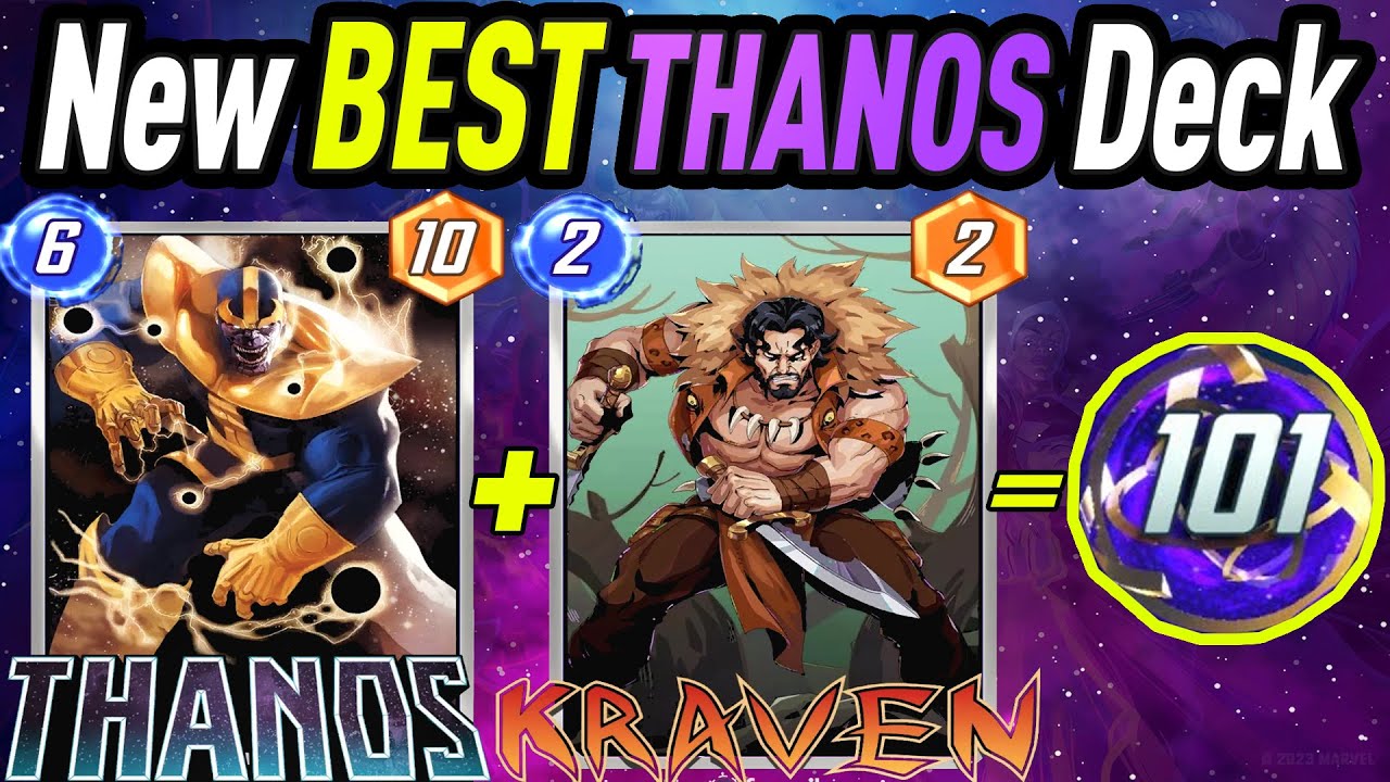 I DID NOT LOSE A GAME | The New BEST THANOS Deck In The Marvel Snap ...