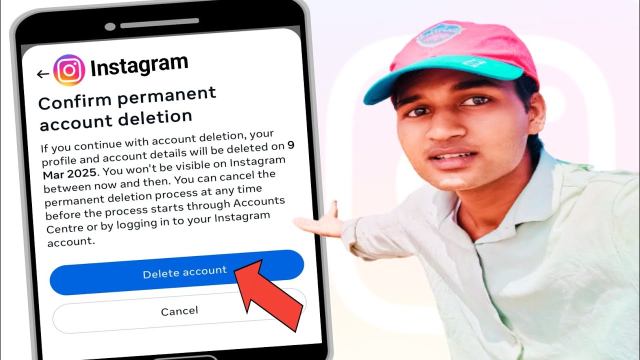 Instagram account delete kaise kare permanently | How to Delete Insta ...