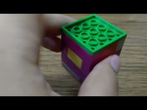 Spring-Powered Lego Button (Fall-Proof) - YouTube