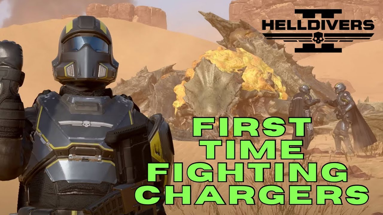 Fighting Chargers Mission - Helldivers 2 Gameplay! - YouTube