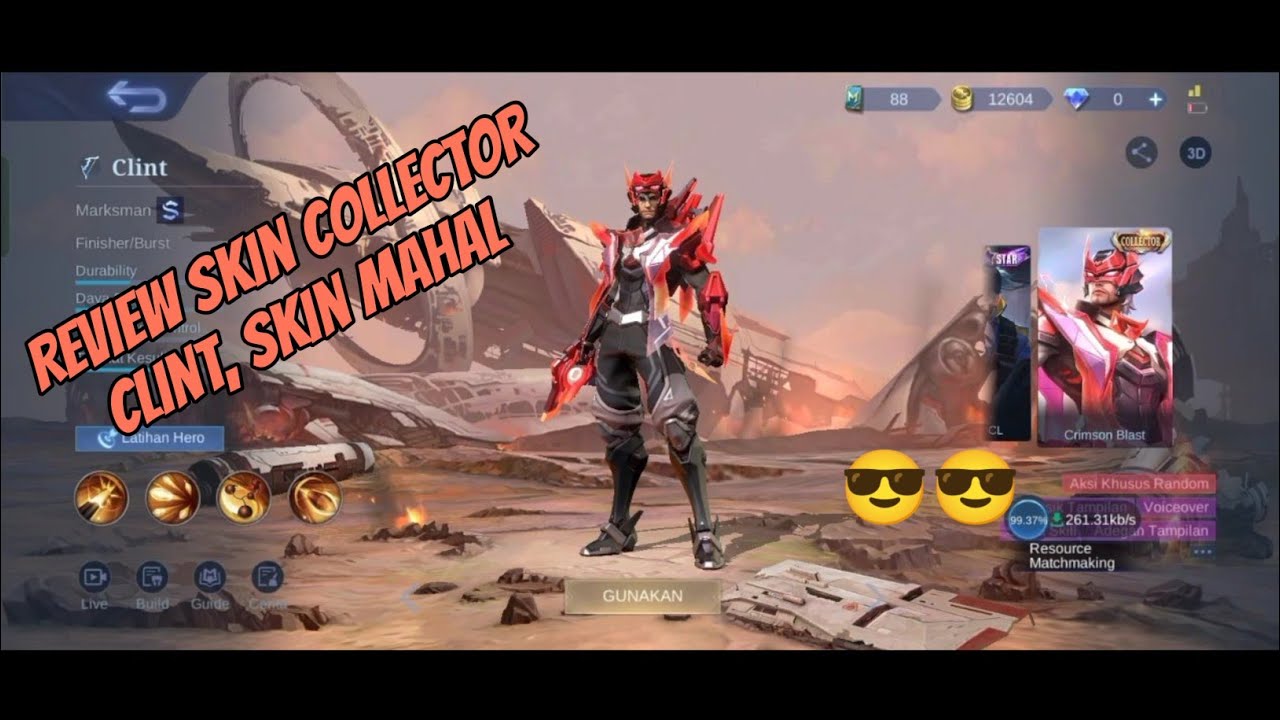 Review Skin Collector Clint, Skin Mahal Tapi Kok Kualitasnya Gini ...