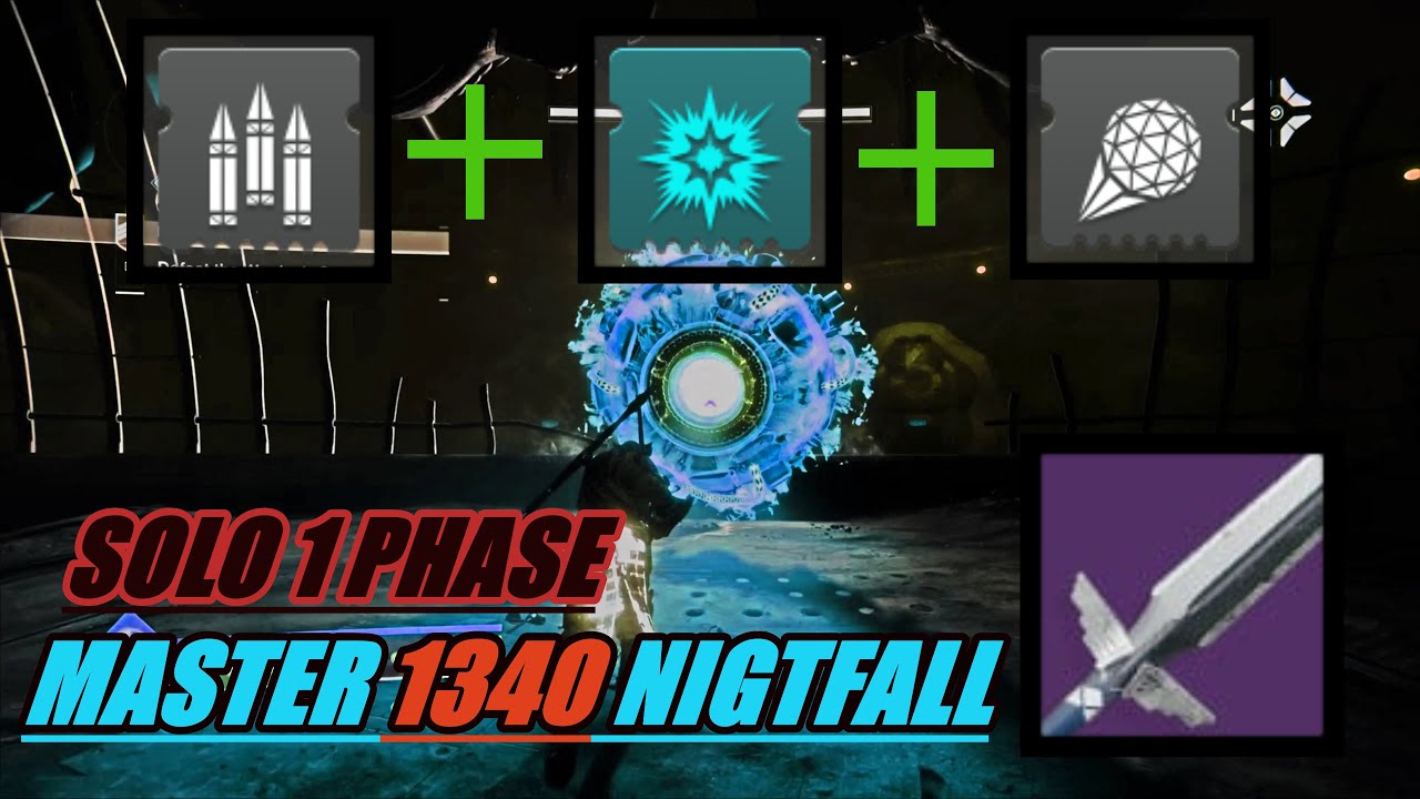 CROWN-SPLITTER + Energy Accelerant: Solo 1 Phase 1340 Master Nightfall ...