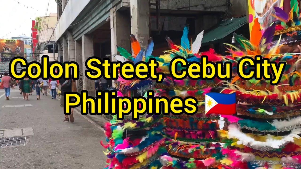 Discover the Colon Street, Cebu City 🇵🇭 l Walking Tour # ...