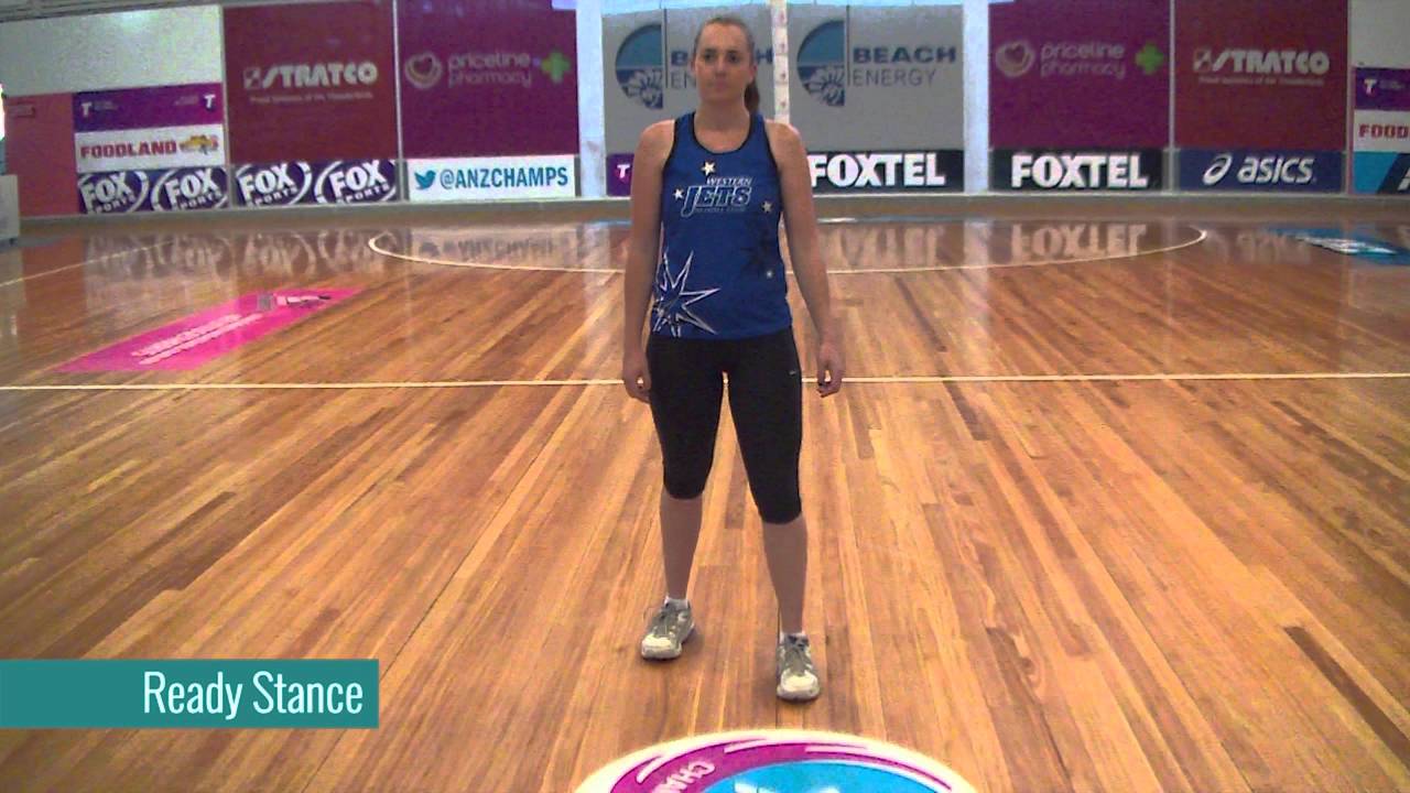 Ready Stance - NetballCoach.Tv Basic Skill #3 - YouTube
