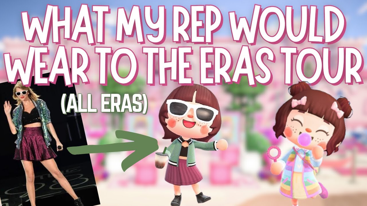 Eras Tour OUTFITS but in ANIMAL CROSSING! | ALL ERAS | I GOT TICKETS ...