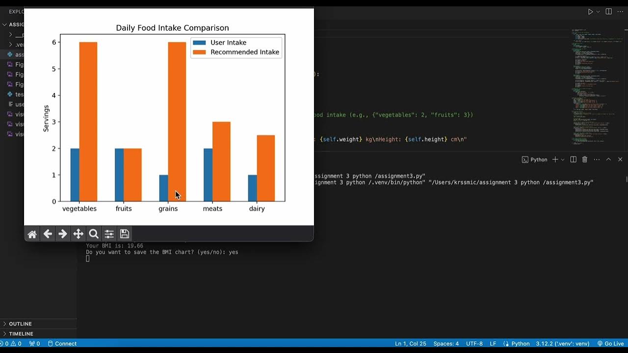 Demonstration Video: Python Assignment 3. Kristian Simic (8669090 ...